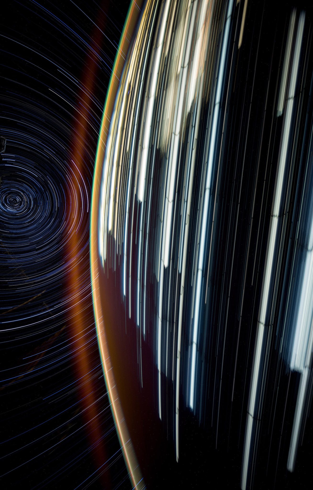 Stars as art: a mesmerizing photo from the ISS